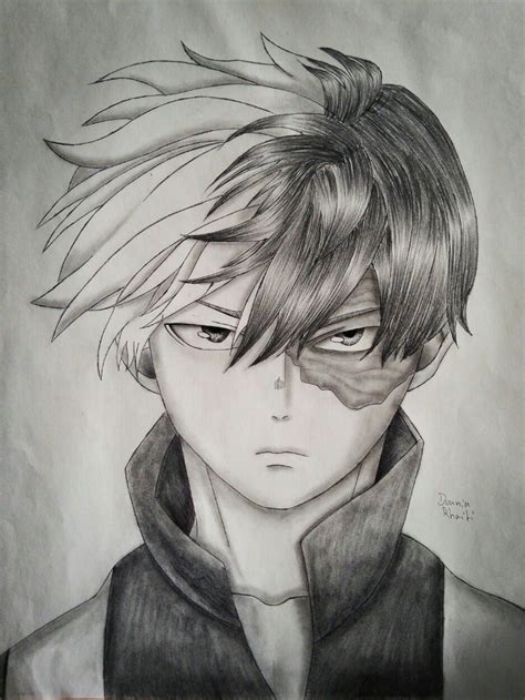 Todoroki Drawing Wallpapers Wallpaper Cave