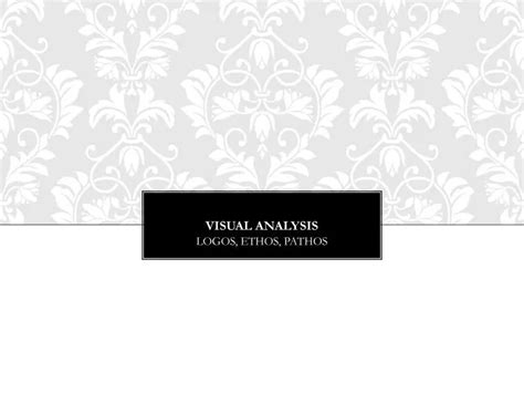 PPT Visual Analysis PowerPoint Presentation Free Download ID