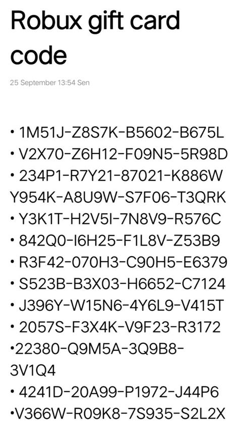 Ts Card Id Codes In Roblox Unredeemed Robux T Card Codes