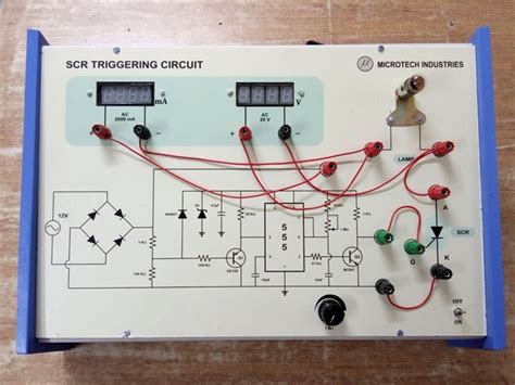 Scr Triggering Circuit Using 555 Timer Microtek Industries