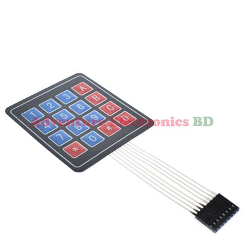 Arduino Key Matrix Adventure Electronics Bd