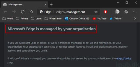 Managing Microsoft Edge Chromium Settings With Sccm System Center Configuration Manager Imabdk