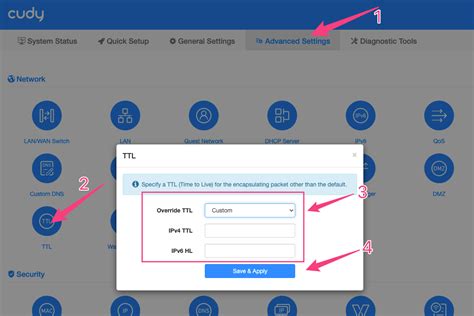 how to manually configure cudy lt500 work with verizon north american