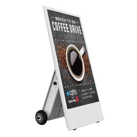 Portable Androidwindows Wifilan Advertising Lcd Hd Digital Signage Display Screen Monitor