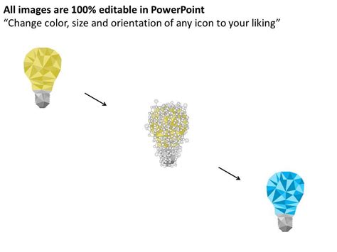 Bulb With Idea Generation Techniues Flat Powerpoint Design PowerPoint Presentation Templates