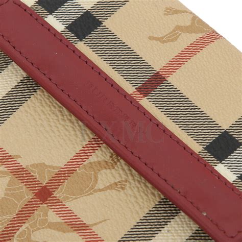 버버리 빈티지 하우스 체크 반지갑 럭스애비뉴 중고명품 매입 위탁 전문 버버리 Wallet 여성지갑