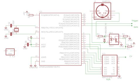 five volt modular christmas project 1 midi to cv converter