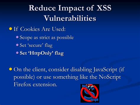 Ppt Cross Site Scripting Xss Vulnerabilities Prevention Methods And Implications Powerpoint