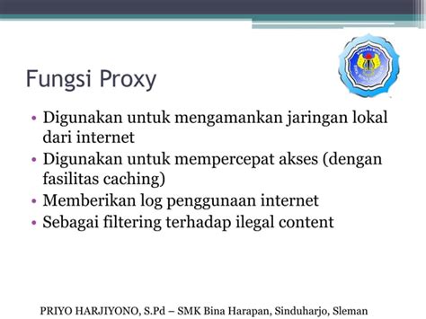 Web Proxy Pada Mikrotik Ppt