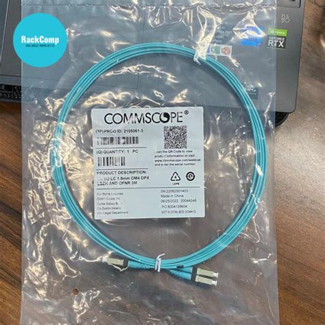 Jual Commscope Lc To Lc 1 8mm Om4 Duplex Lszh 3m Commscope Patch Cord Fo Lc Lc Multimode Om4 3