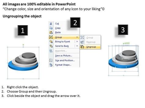 Circular Stack 5 Stages Business Process Ppt Building Plan PowerPoint Templates
