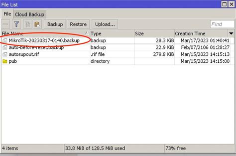 Backup Config R Mikrotik