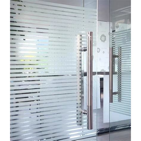 ฟิล์มติดกระจก Glass Sticker ประตูกระจก หน้าต่างกระจก ห้องน้ำ ห้องครัว ประตูบ้าน แบบสูญญากาศ 60