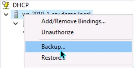How To Back Up A Windows DHCP Server TechTarget