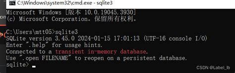 Sqlite安装与环境配置教程 Csdn博客