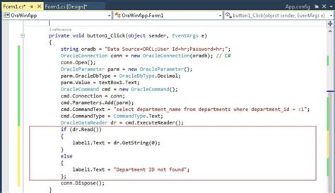 Getting Started With Oracle Data Provider For Net C Version