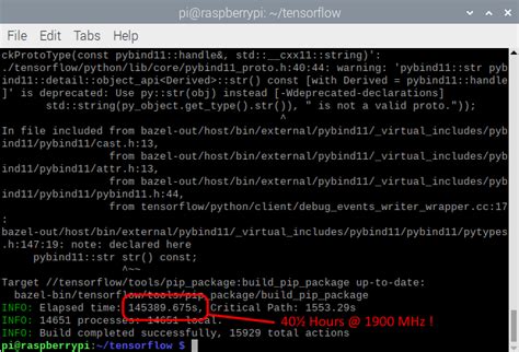 Install TensorFlow On Raspberry OS Q Engineering