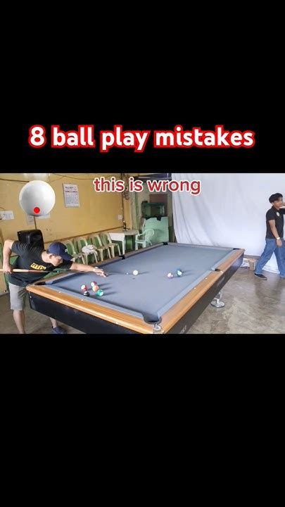 8 Ball Play Mistakes Short Pool Billiard Fypage 8ballpool Youtube