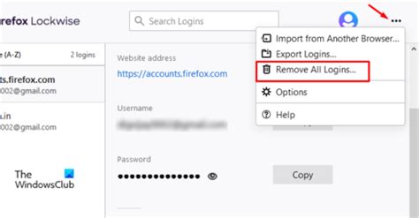 Remove All Saved Passwords At Once In Chrome Edge Firefox