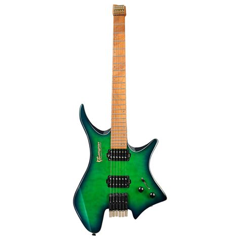 Headless Electric Guitar Full Size Beginner Electric Guitar Kit Hh Pickup Solid