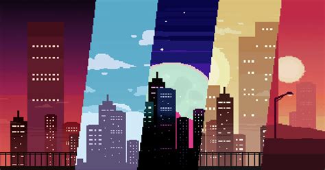 2d City Backgrounds Unity Connect