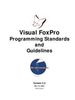 Programming Standards And Guidelines Programming Standards And Guidelines Pdf PDF PRO
