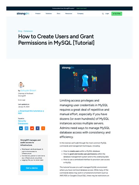 Privileges In Mysql Pdf Databases Postgre Sql