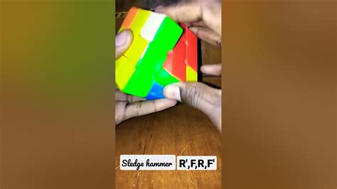 Easy Sledge Hammer On Cubecubing Shorts Youtuber Trending Viral