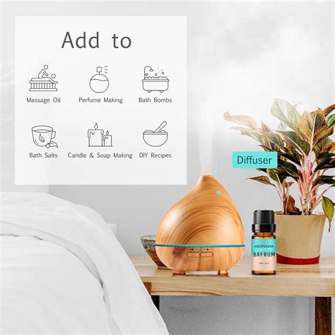 Aroperima Bay Rum Fragrance Oil Premium 10ml For Diffusers Candles