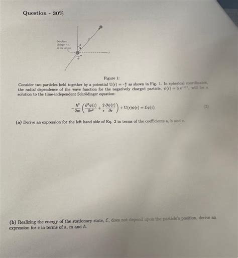 Question Figure Consider Two Particles Held Chegg