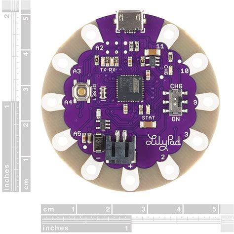 Lilypad Arduino Usb Atmega32u4 Board The Pi Hut