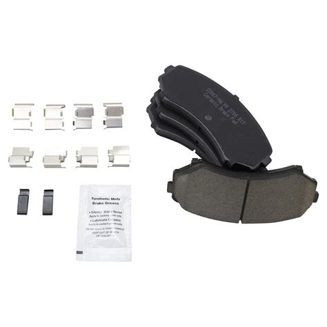 Trq Front Ceramic Brake Pad Kit For Passport Axiom Rodeo Endeavor