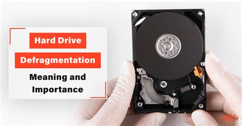 Hard Drive Defragmentation Explanation And Significance