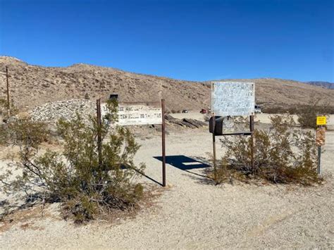 Pegleg Smith Monument In Borrego Springs