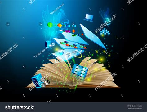 Illustration Service Oriented Architecture Different Layer Stock