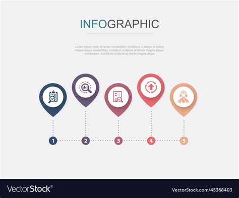Quality Control Analysis Evaluation Improvement Vector Image