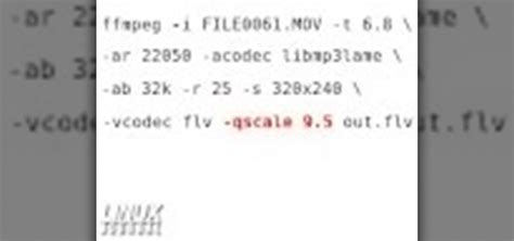 How To Edit And Convert Video From The Command Line With Ffmpeg