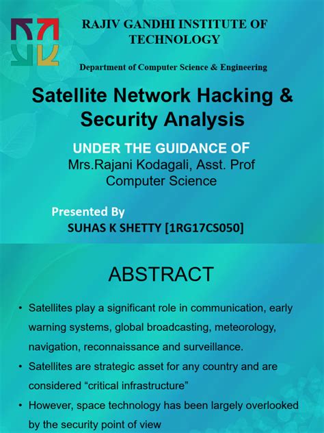 satellite network hacking and security seminar pdf security