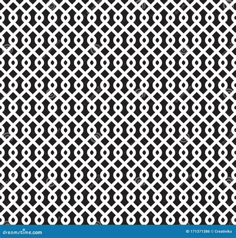 Steel Wired Fence Seamless Pattern Overlay Stock Vector Illustration
