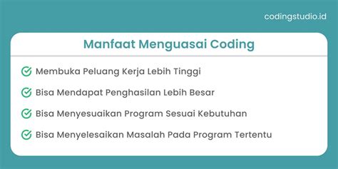 Coding Adalah Pengertian Manfaat Dan Tips Mempelajarinya