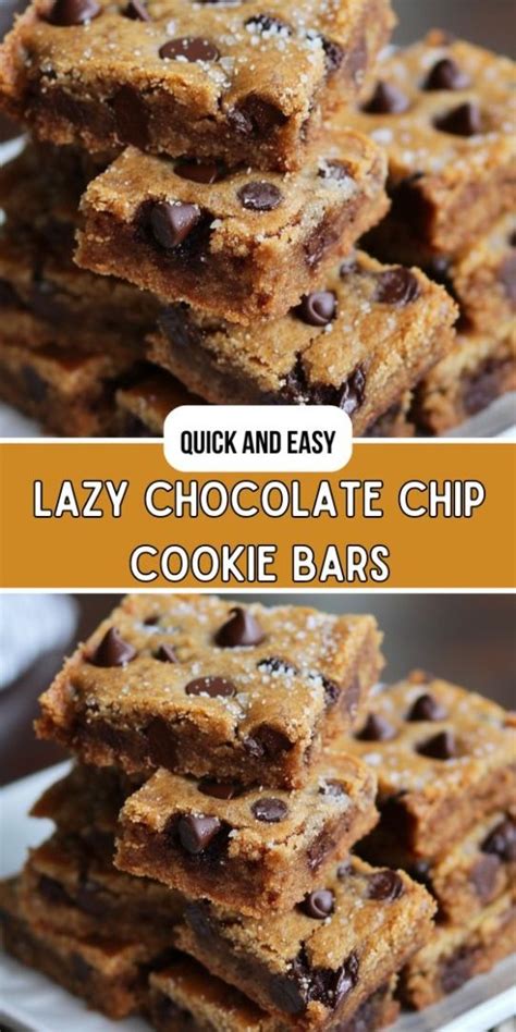 Lazy Cake Cookies Lazy Cake Lazy Cake Cookies Chocolate Chip Cookie Bars