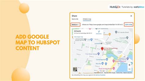 How To Add A Google Map To HubSpot Content YouTube