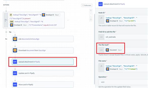 como fazer upload de arquivo para um card via api make pipefy