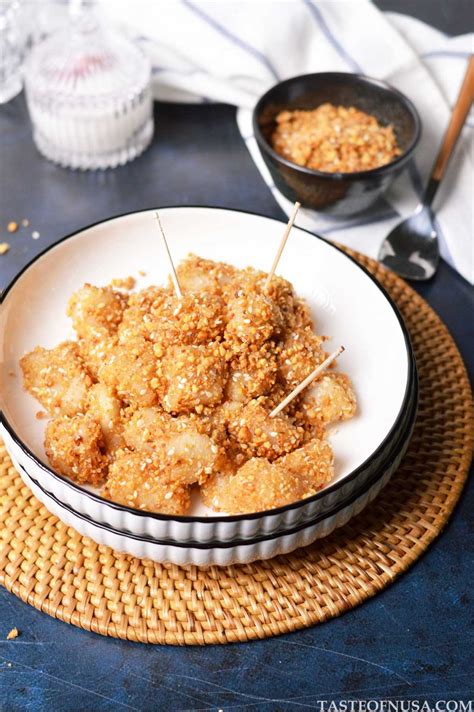 Muah Chee Peanut Mochi Taste Of Nusa