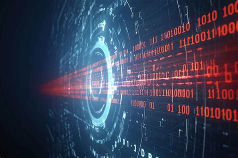 Premium Photo Digital Binary Data Encryption Depicted Amidst Computer Virus Concept