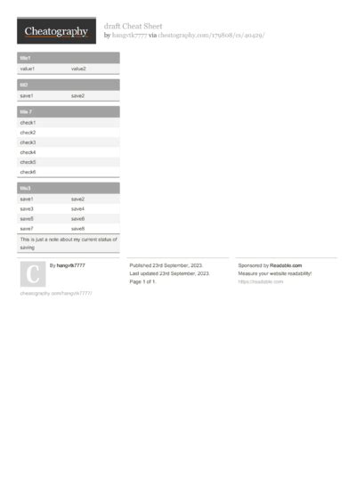 Python Fundamental Week 1 Cheat Sheet By Hangvtk7777 Download Free