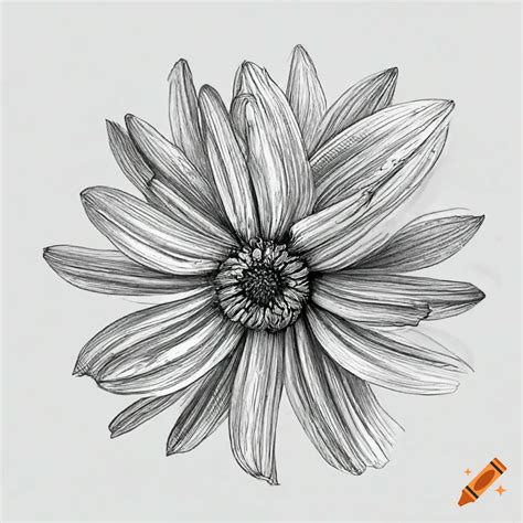 Daisy Pencil Drawings