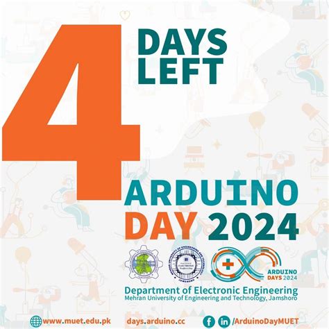 Arduino Day Muet 2024 Posted On Linkedin