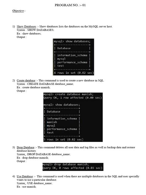 Dbms 1 Pdf Databases Table Database