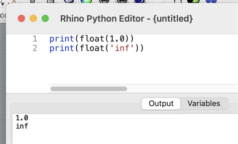 Trying To Use R∞ As String In Python But Get Error Scripting Mcneel Forum